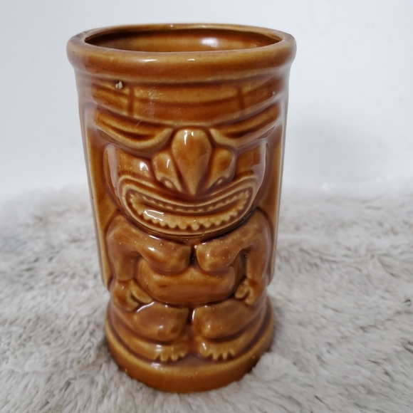 Vintage | Dining | Vintage Orchids Of Hawaii Tiki Mug Tumbler Cup | Poshmark